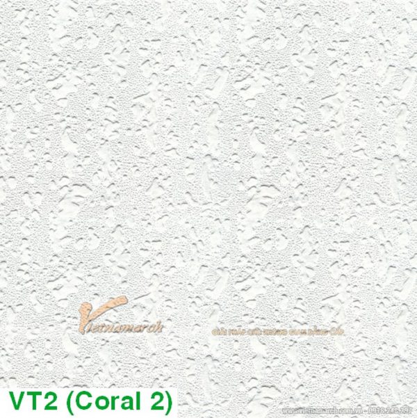Tấm trần thạch cao phủ nhựa PVC Coral VT2