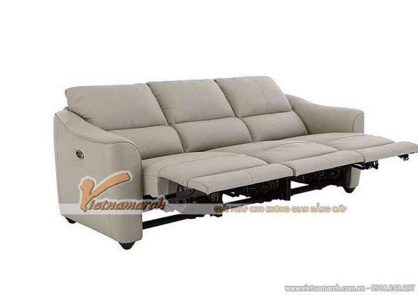 Mẫu ghế sofa văng bọc da đa tính năng phong cách hiện đại - Mã: SDV-062