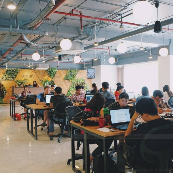 Thiết kế Toong Coworking Space Hoàn Kiếm Hà Nội –không gian chung đẹp
