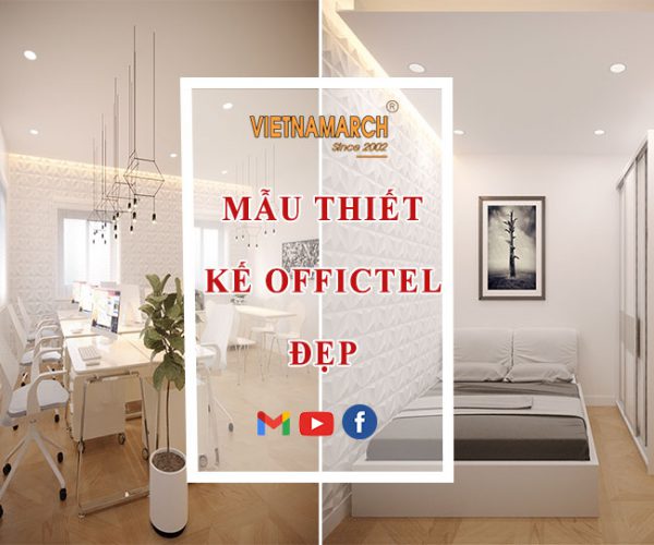 30+ Mẫu thiết kế Officetel đẹp đốn tim người nhìn!