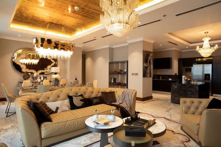 Mẫu nội thất chung cư D’palais Louis phong cách Longhi