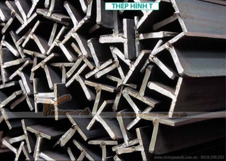 Kích thước thép hình chữ T là bao nhiêu?